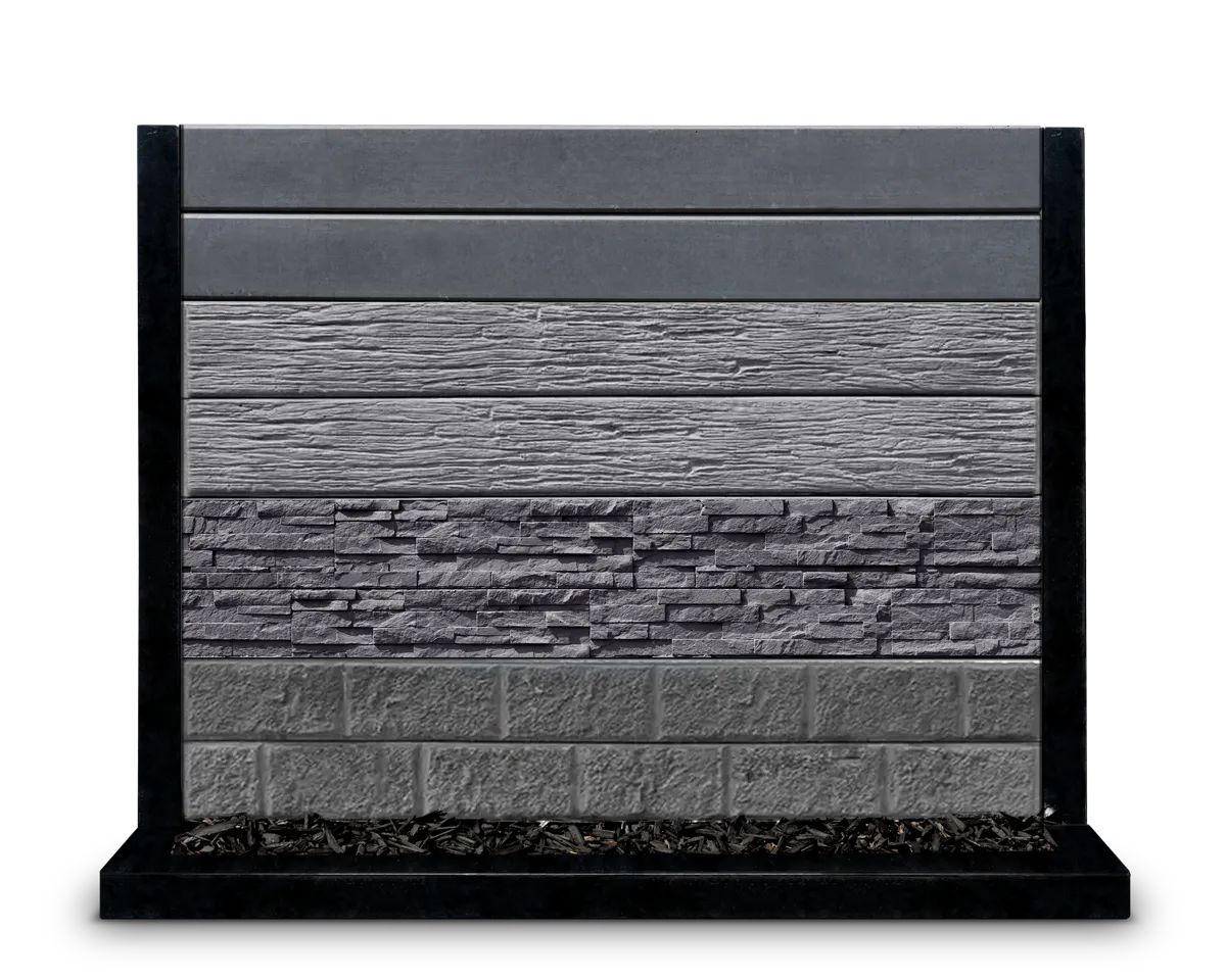 Charcoal Concrete Sleepers | Sunset Sleepers