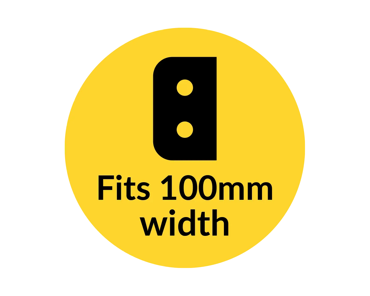 Galvanised Steel Posts for 100mm Width Concrete Sleepers | Sunset Sleepers