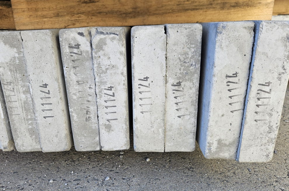 50mm Plain Concrete Under Fence Plinths | Sunset Sleepers